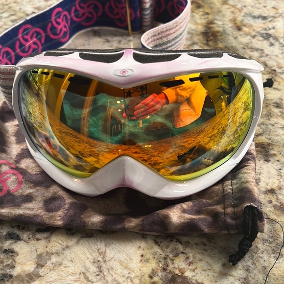 Accessories | Ski Goggles With Swarovski Crystal Buckle | Poshmark